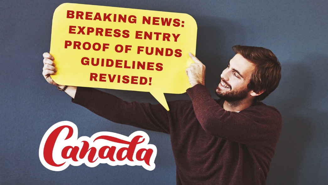 Breaking News: Express Entry Proof of Funds Guidelines Revised! - Seyon ...
